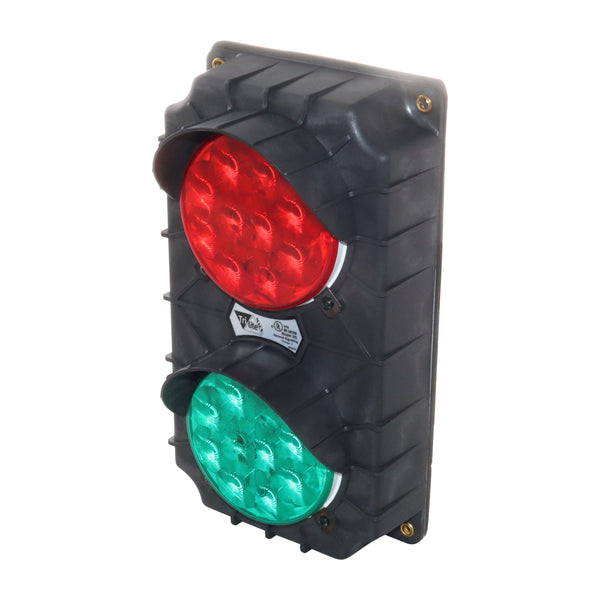 Loading Dock Leveler - Tri Lite SG10B-24RG-LED Outside Truck L...